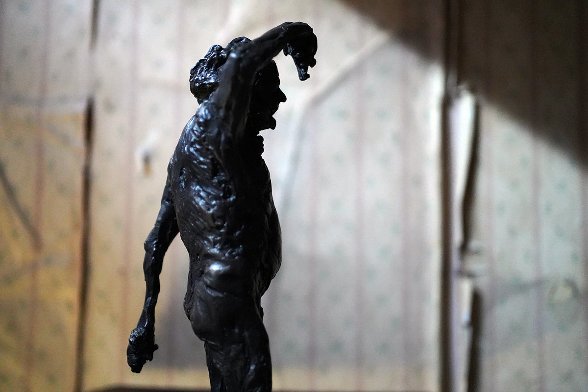 Beth Carter; Bacchus with Grapes; Bronze; Edition 3 of 10 – Doe & Hope