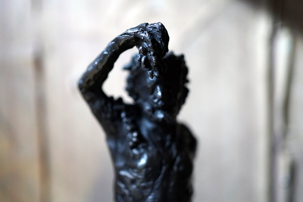 Beth Carter; Bacchus with Grapes; Bronze; Edition 3 of 10 – Doe & Hope