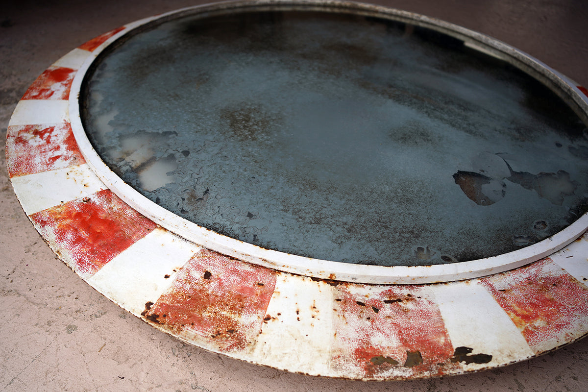 A Very Large Mid-20thC Czech Convex Railway Mirror – Doe & Hope