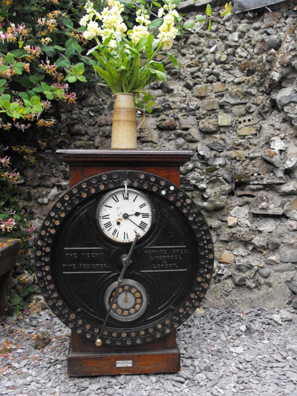 A Large & Unusual Timekeeper's Clock, "The Dey Time Register", by Howa ...