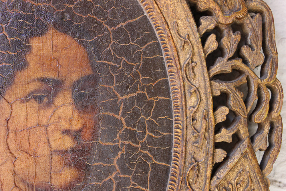 A Mid-19thC European School Oval Oil on Board Portrait of a Lady – Doe ...