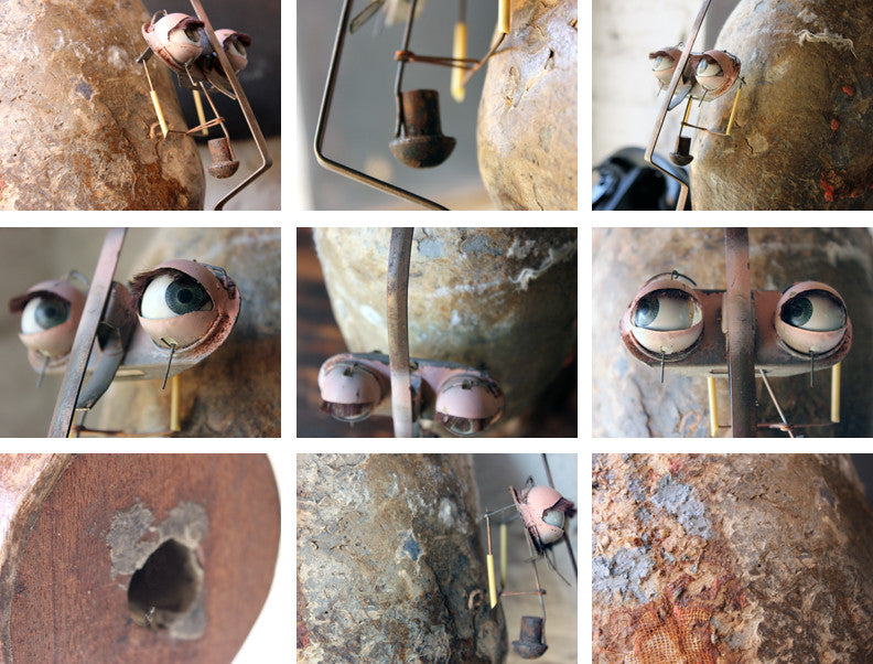 An Unusual Early 20thC Shop Window Display Automaton Head – Doe & Hope