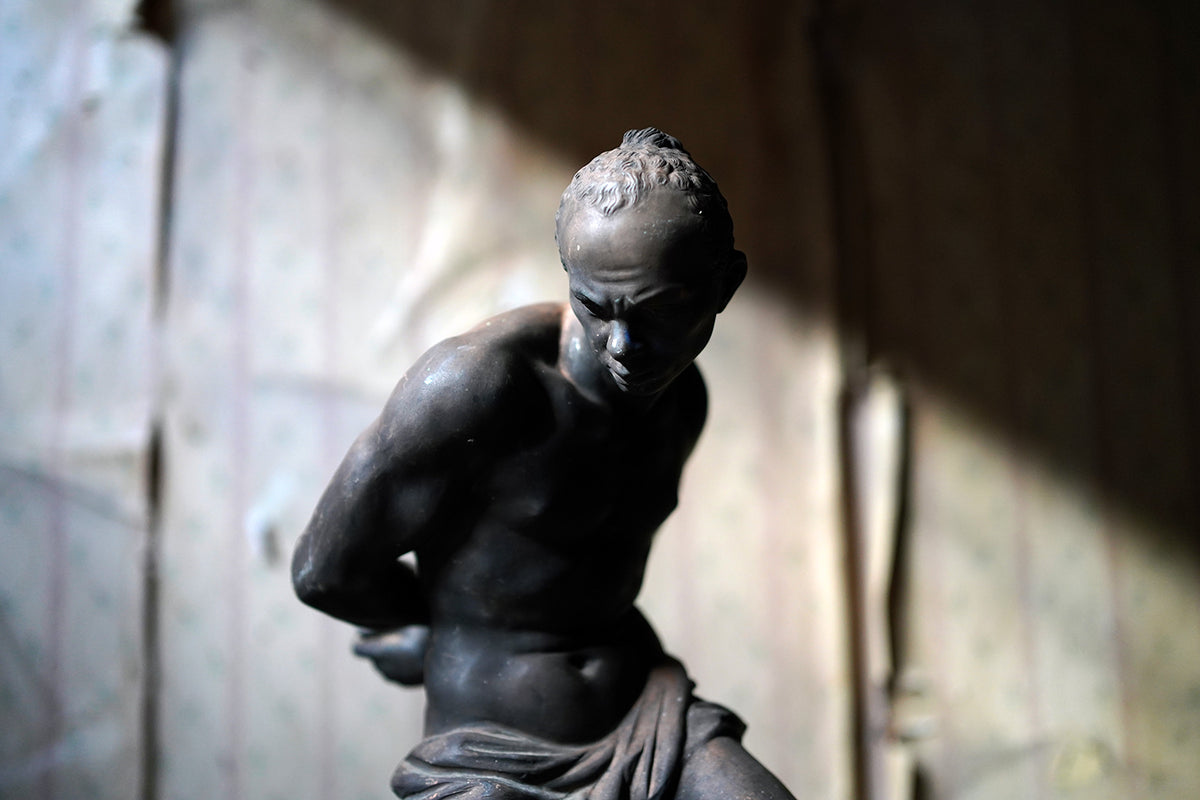 A Late 18thC Terracotta of a Captured Barbary Pirate after Pietro Tacc ...